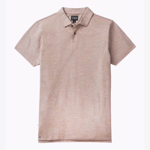 Cuts Clothing | Shirts | Cuts Clothing Coz Polo Splithem Heather Tuscan ...